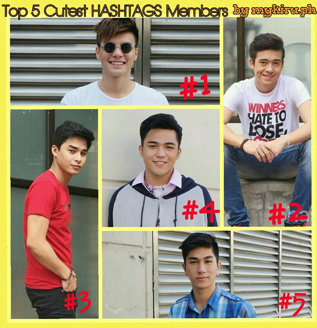 Top 5 Cutest HASHTAGS members | MyKiRu IsYuSeRo