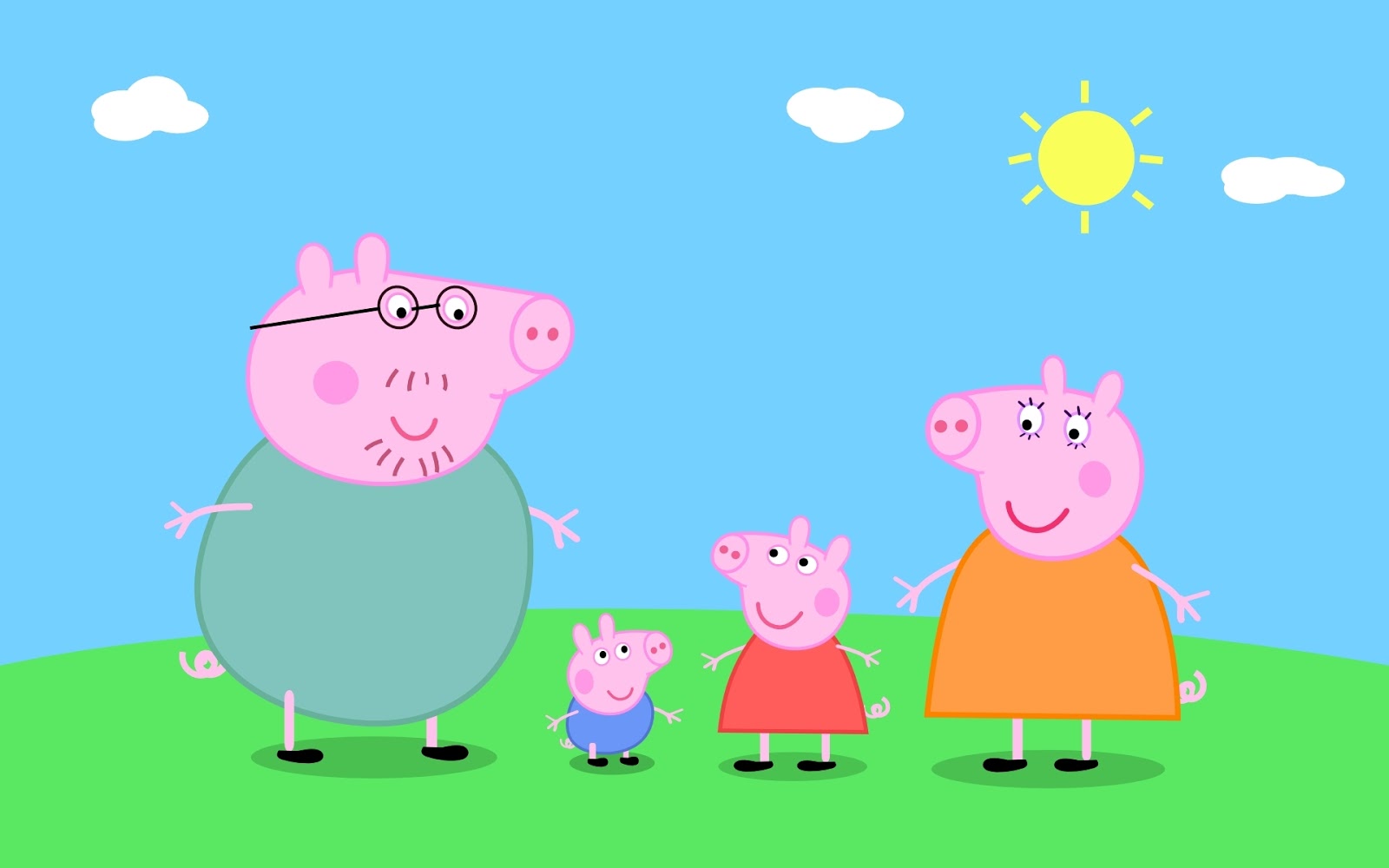 Disney HD Wallpapers: Peppa Pig Cartoon HD Wallpapers
