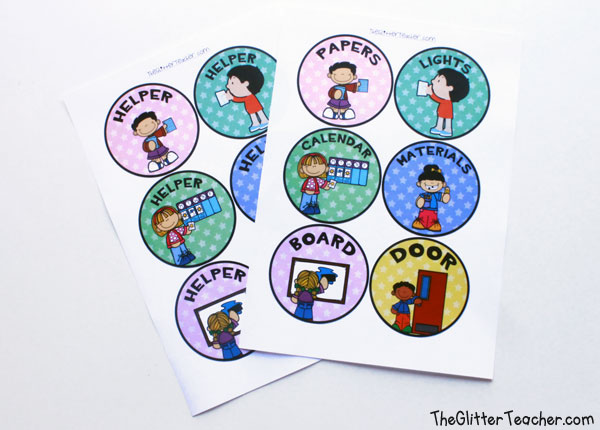 Medallas de ayudante [GRATIS] para imprimir (Helper badges) - The ...