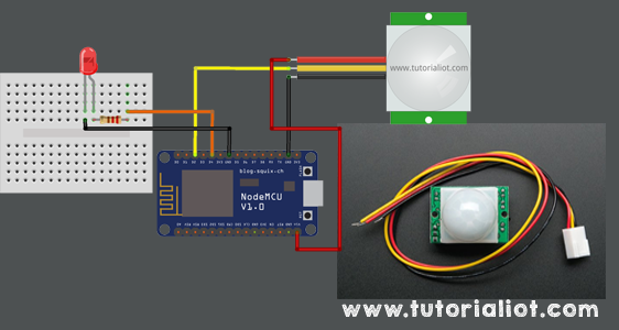 Tutorial Sensor Pir Dan Esp8266 : Mengirim Notifikasi Ke Telegram ...