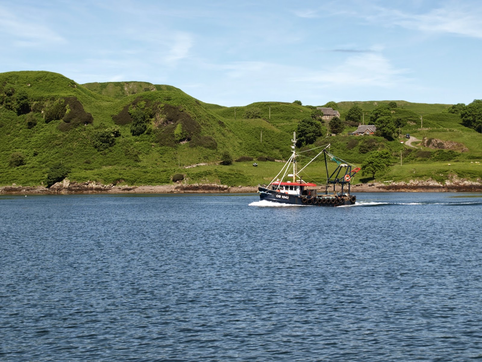 Voyages of Norman James: Oban Marina and Kerrera.