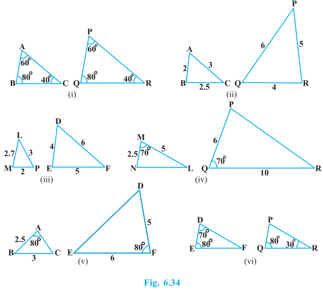 NCERT Solutions for Class 10th: Ch 6 Triangles Maths « Study Rankers