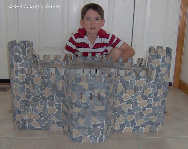 Brenda's Crafty Corner: Handmade Castles