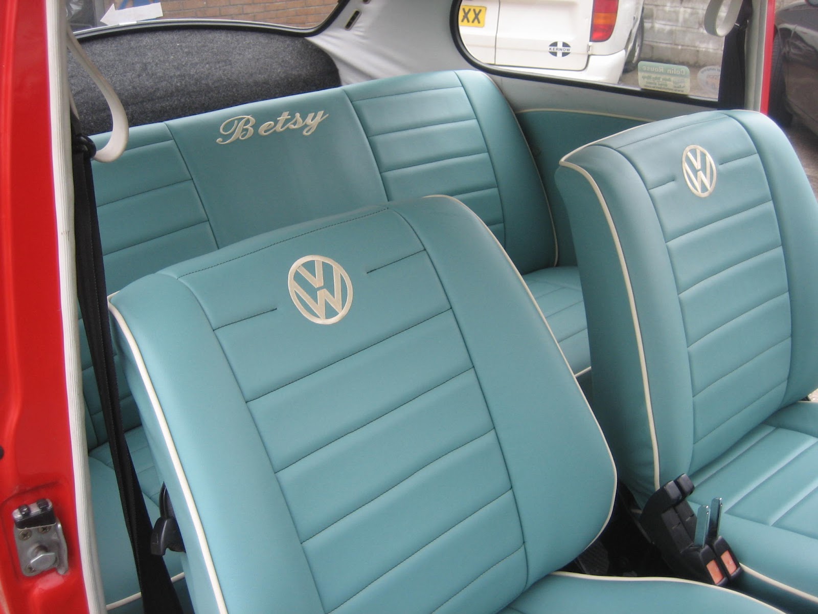 Colin Rouse Auto Trim : VW Beetle In For Re Trim.....