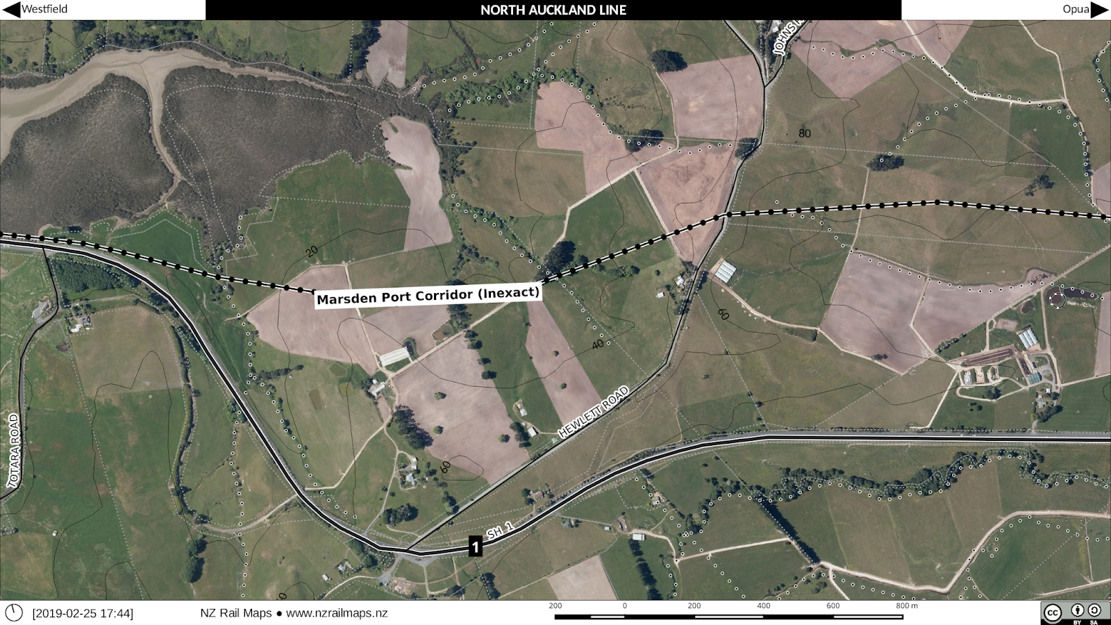 North Auckland Line [2A]: Oakleigh-Marsden Point 1 – New Zealand Rail Maps
