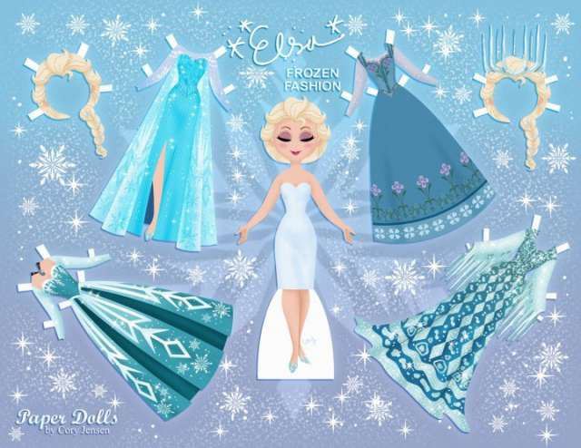 Disney Movie Princesses: Princess Paper Dolls