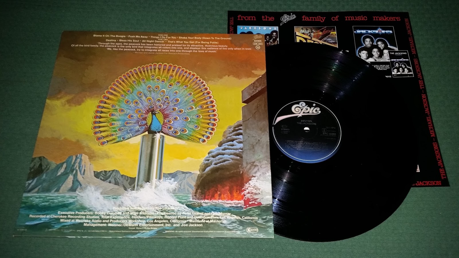 The Michael Jackson Showroom: THE JACKSONS : LP ALBUMS