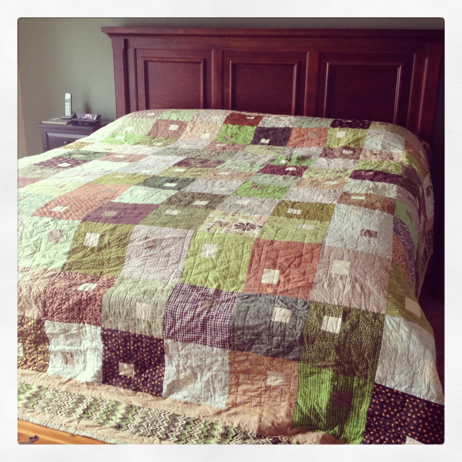 the polish quilter: Floating Squares
