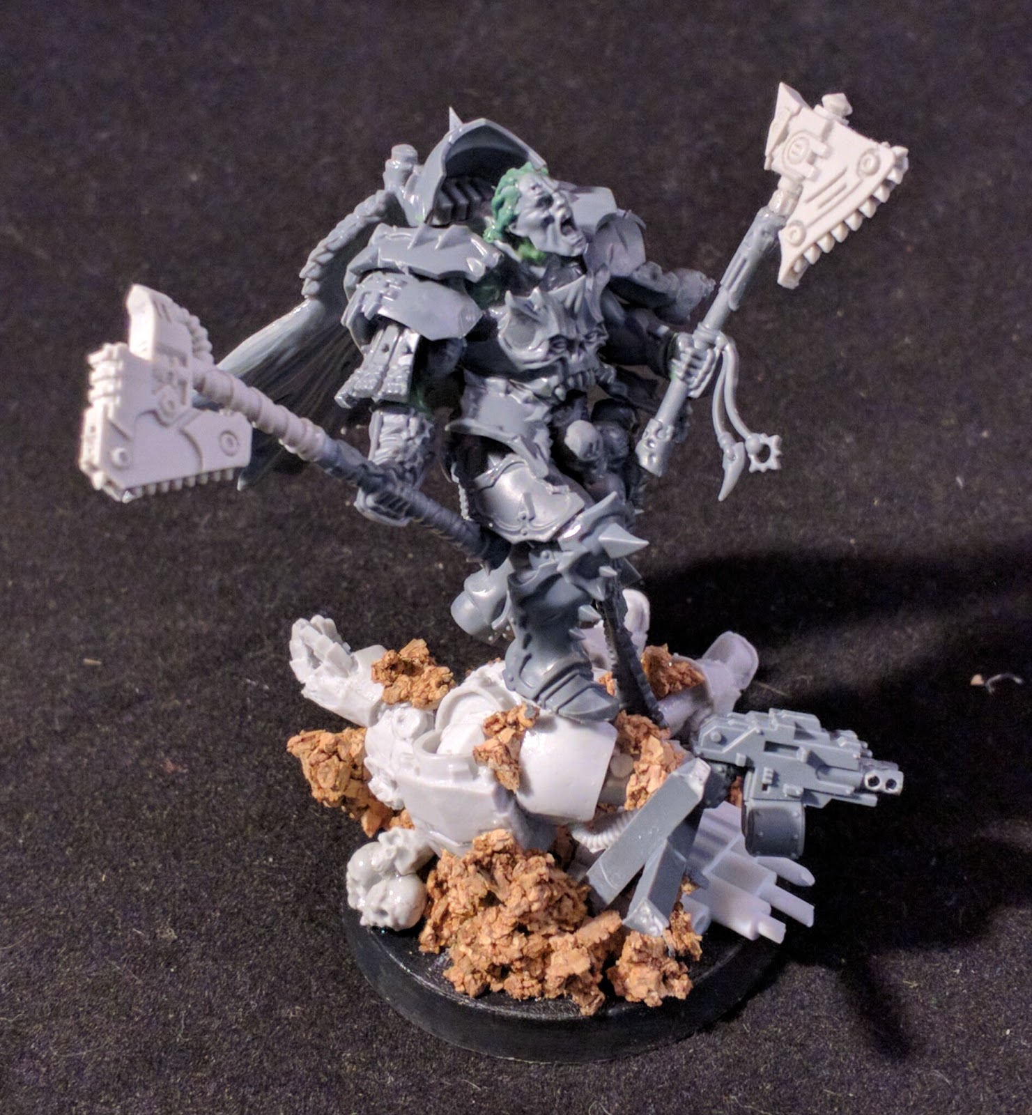 Horus Heresy Characters - Angron kit-bash #2