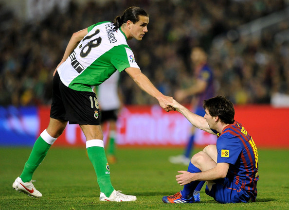 pictures Lionel Messi vs Real Racing la liga 2012/2013