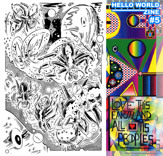 Bombshell Comics: Hello World Zine #5/ M.W.F. #5 Preview!...