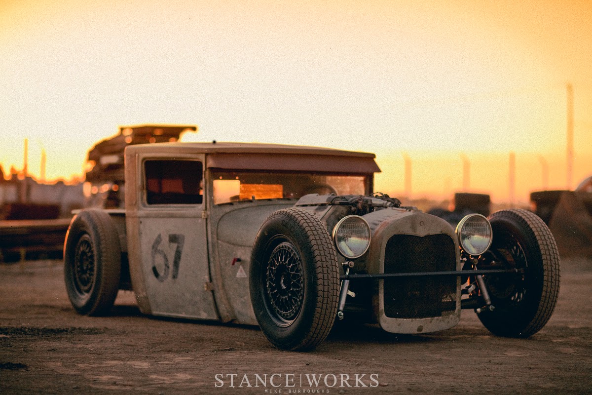 15k: Stanced: 1928 Ford Model A with BMW V8 - DailyTurismo