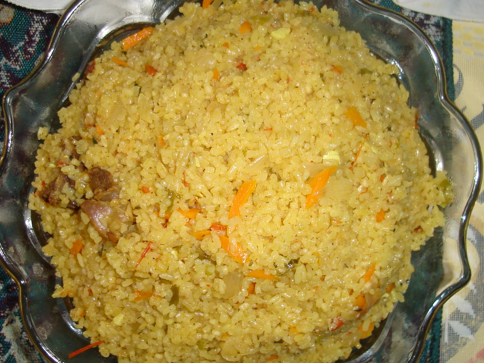 Nos CAMPOS Missionários: O Riz Gras - Prato Típico Burkinabe