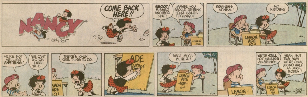 Baking the Baker: Nancy by Jerry Scott