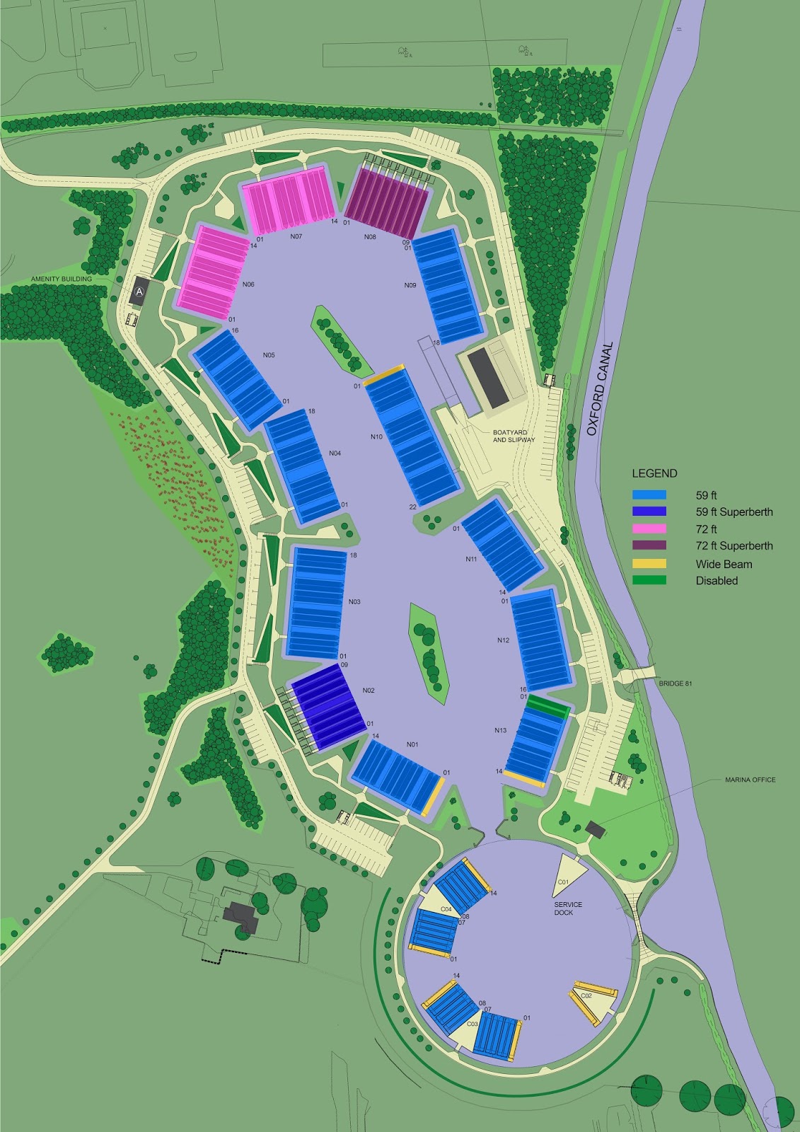 and Millie makes three: Dunchurch Pools Marina (North Oxford Canal ...
