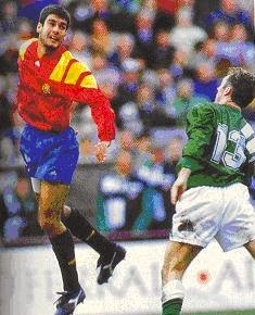Soccer Nostalgia: October 13, 1993, Republic of Ireland 1-Spain 3
