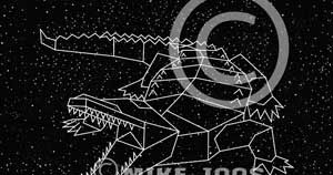 mike joos art: Crocodile Constellation