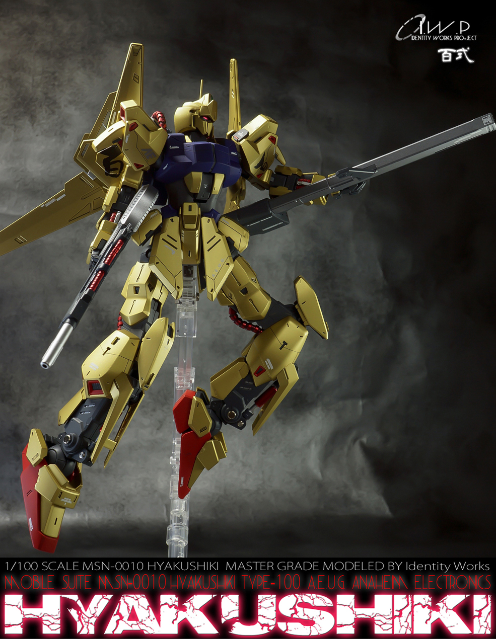GUNDAM GUY: MG 1/100 Hyaku Shiki Ver 2.0 - Painted Build