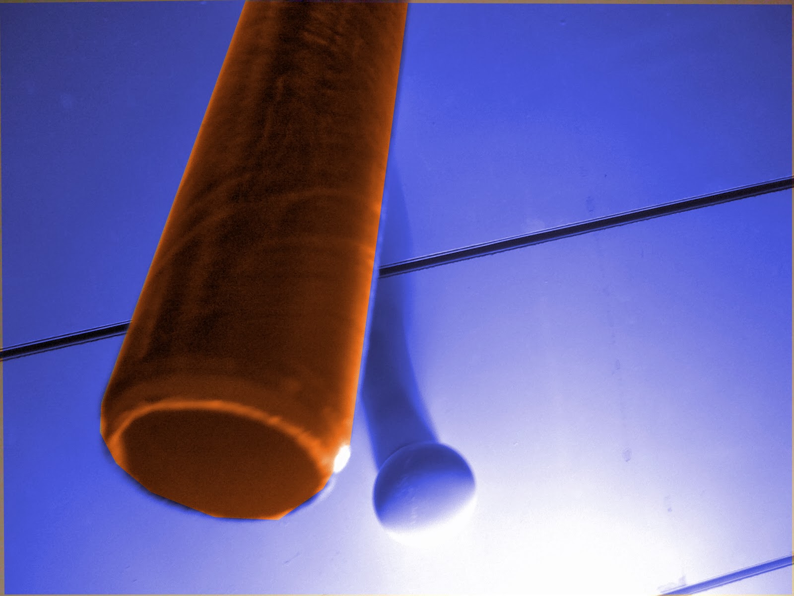 Da imagem à imaginação criativa: Cores complementares azul e laranja ...