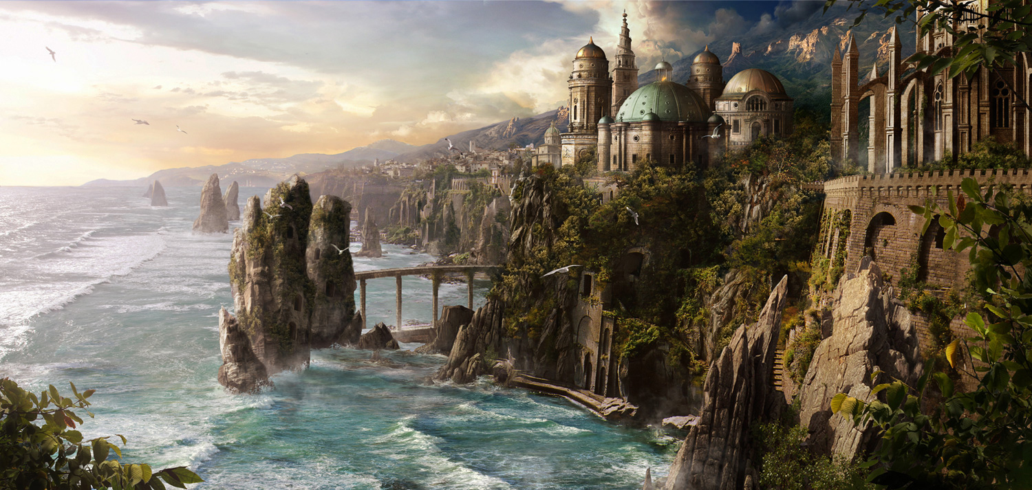 wizardshaw: Mindscape: Cliffside Town