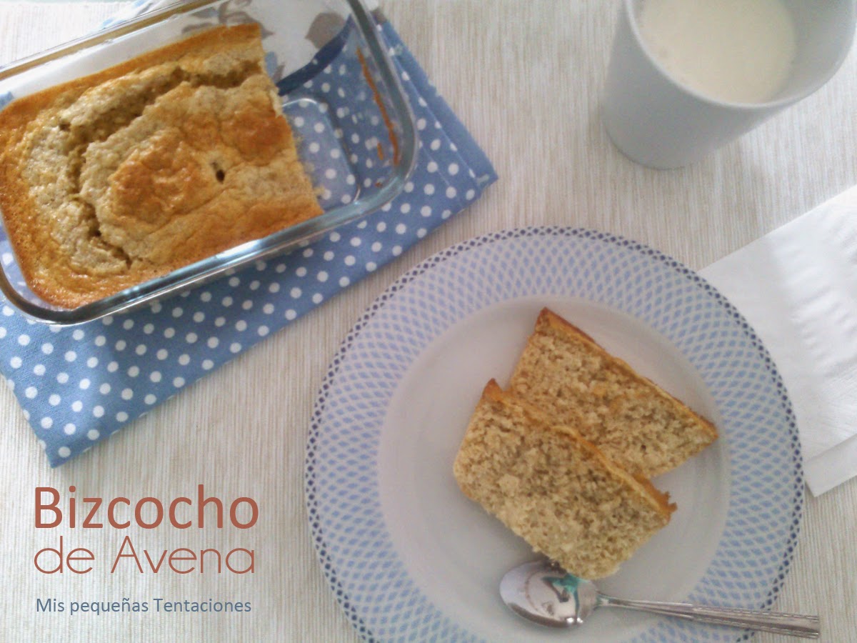 Mis pequeñas tentaciones: Bizcocho de Avena... Light!