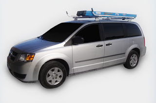 Van, Minivan, SUVs Aluminum Ladder Racks - Van Shelving: Dodge Caravan ...