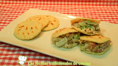 Cómo hacer arepas rellenas
