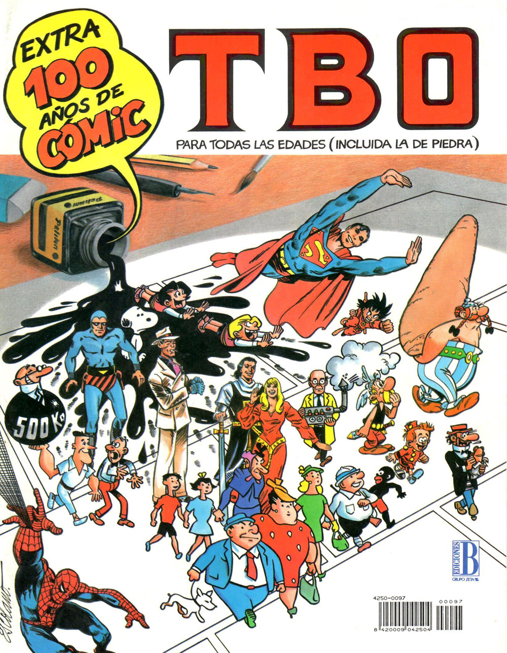 Toccata y fuga: Extra 100 años de Cómic. TBO nº 97