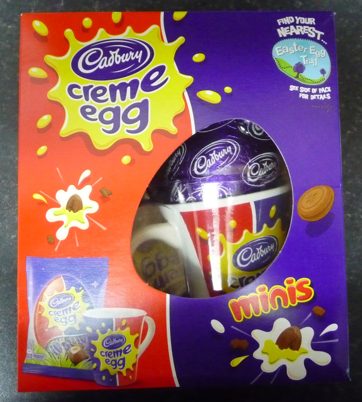 Something to look forward to: Cadbury Creme Egg (minis)
