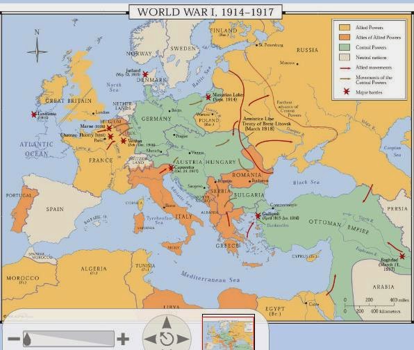 Windows to the past: World War 1 through maps