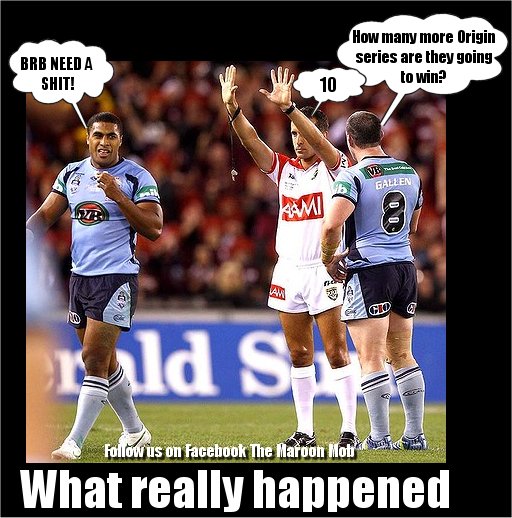 The Maroon Mob: So that's what really happened..