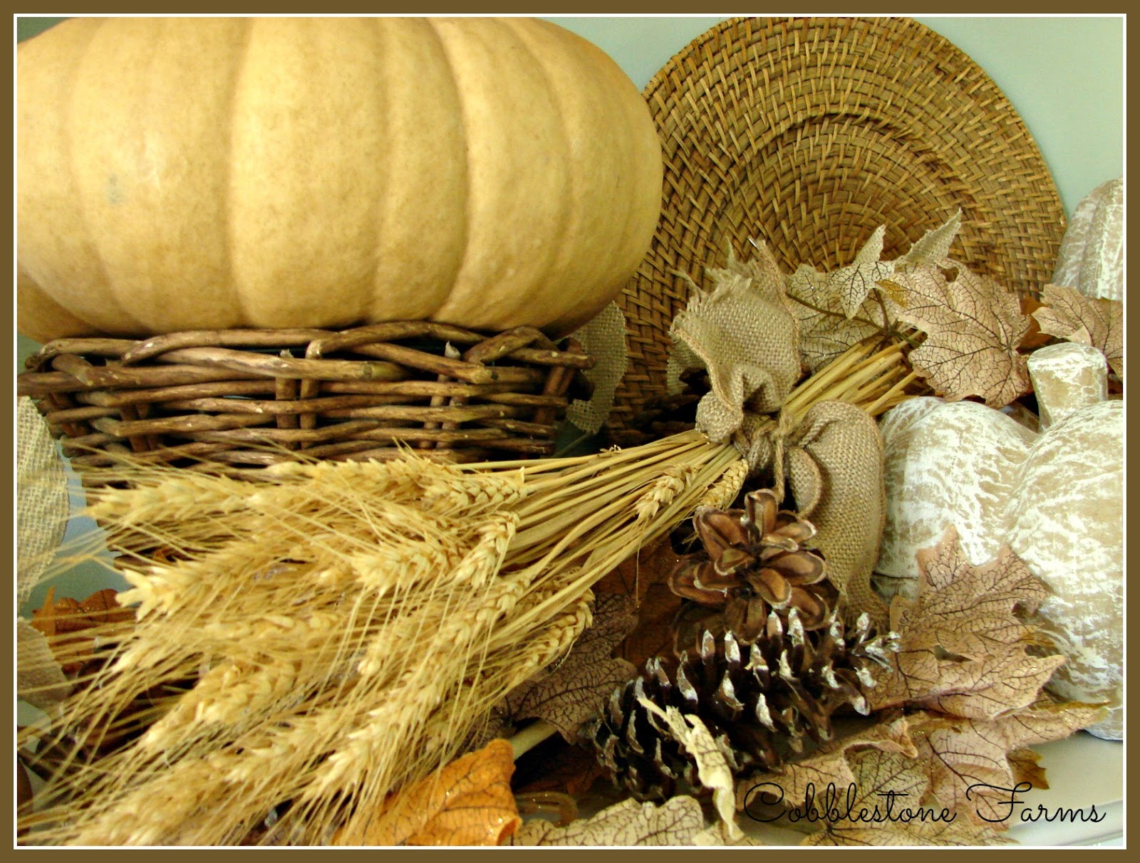 Cobblestone Farms: The Fall Spruce Up has begun...