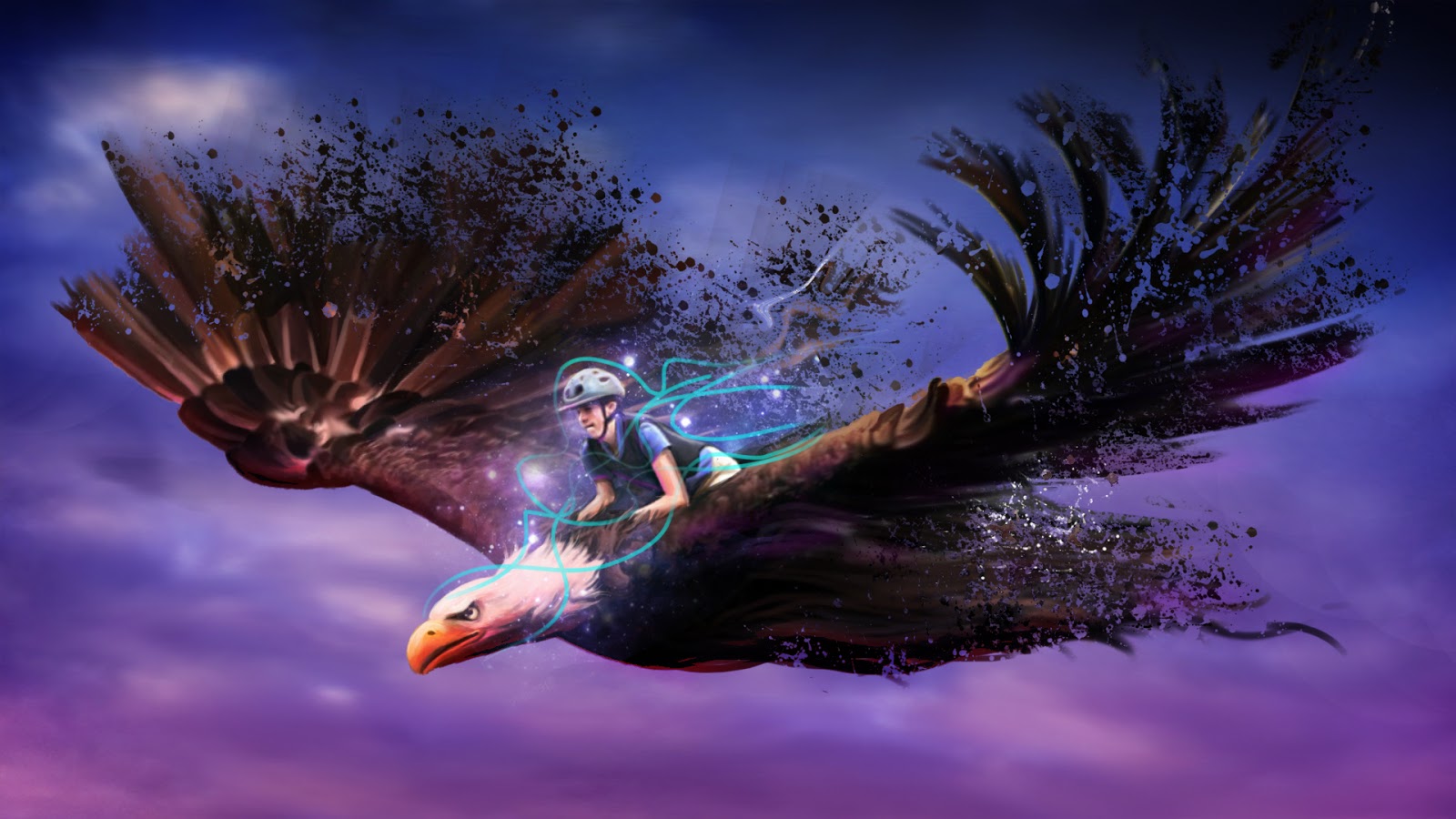 WORKS OF SAVADESH: Eagle rider