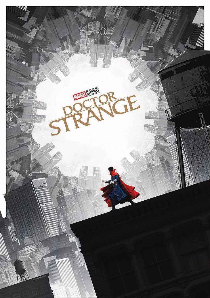 The Blot Says...: Marvel’s Doctor Strange Movie Poster by Matt Ferguson
