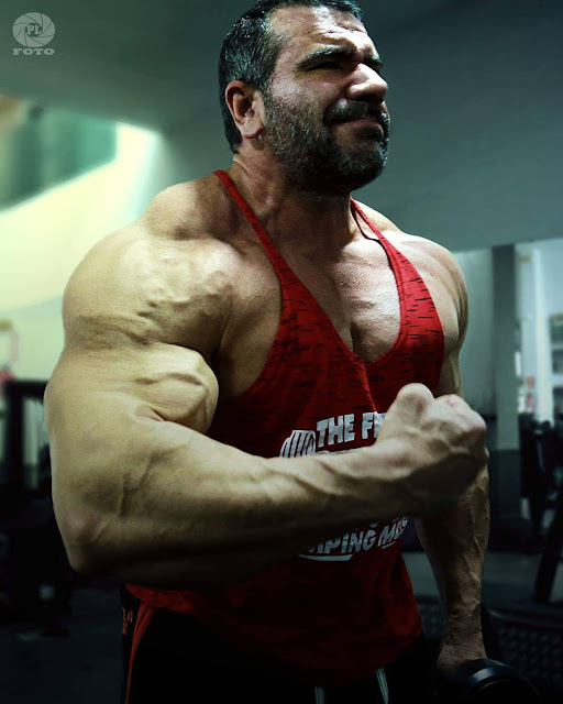 Muscle Lover: Spanish master bodybuilder Toni Lloret (2)