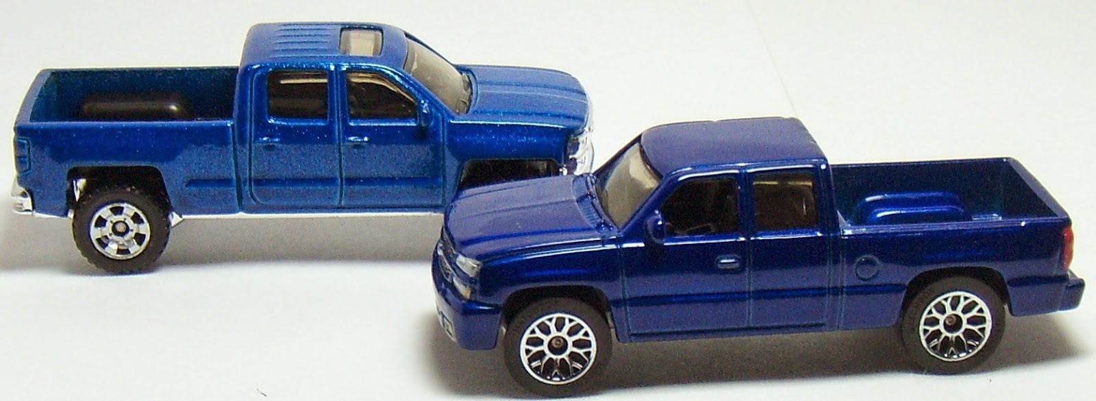 Matchbox 2014, 2005, 1999 Chevy Silverado and 2000 GMC Terradyne Concept