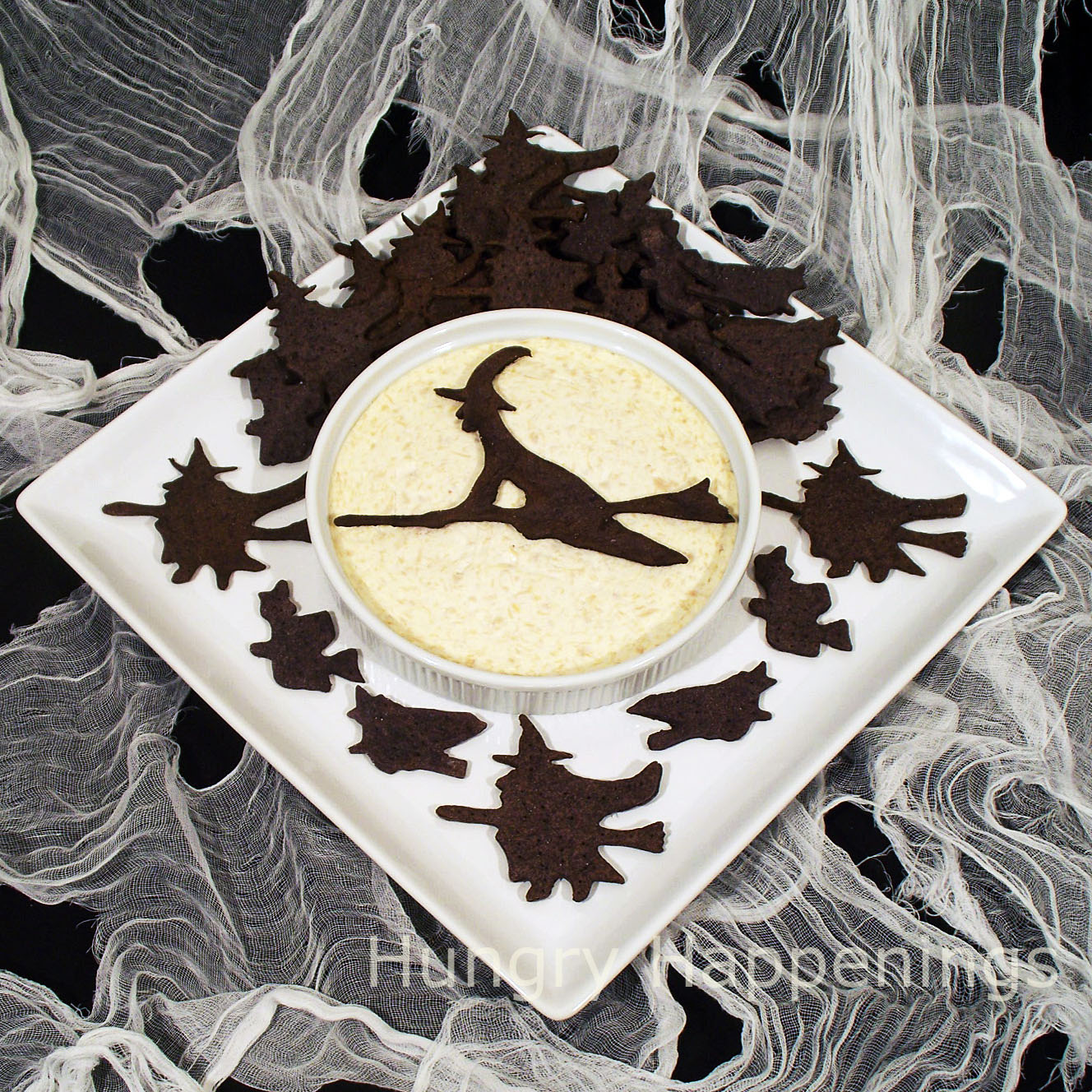 Cackling Crackers and Full Moon Dip - Hungry Happenings