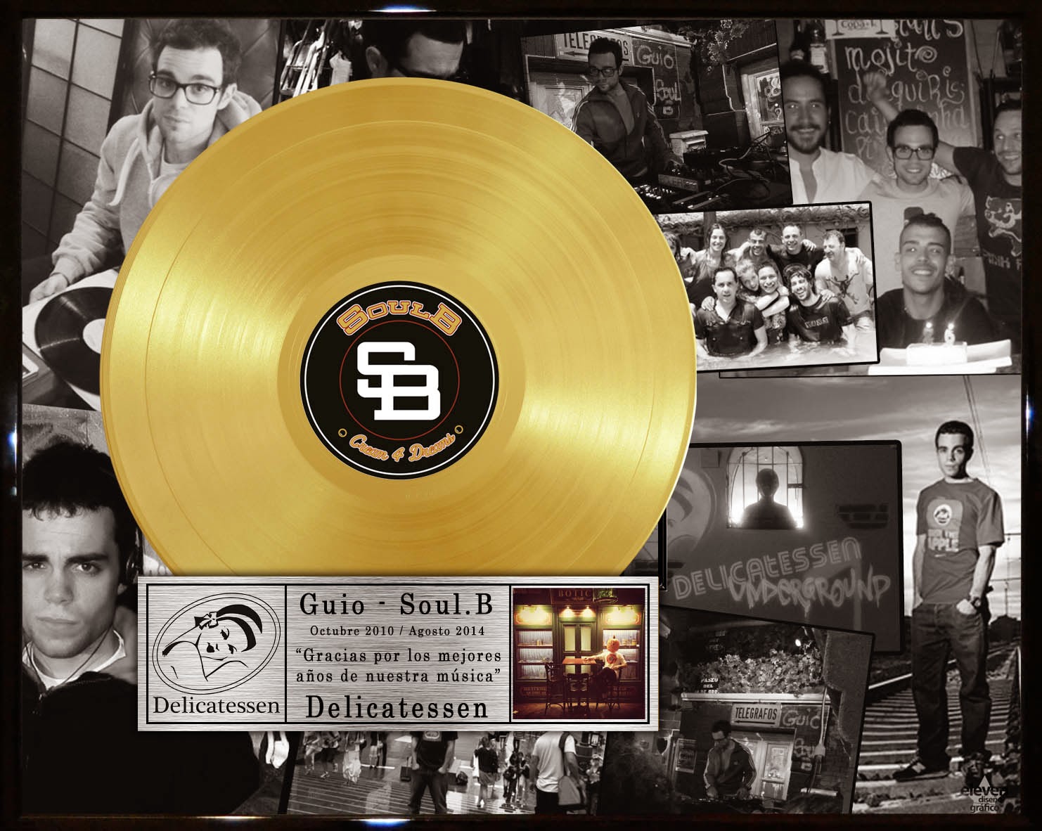 Discos de Oro y platino. Premios, galardones, awards, regalos ...