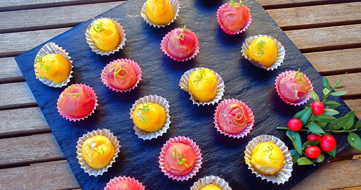 Les receptes que m'agraden: Bombones de mango y foie y truco para hacer ...