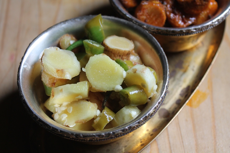 Spicy Maa Inji Pickle Recipe