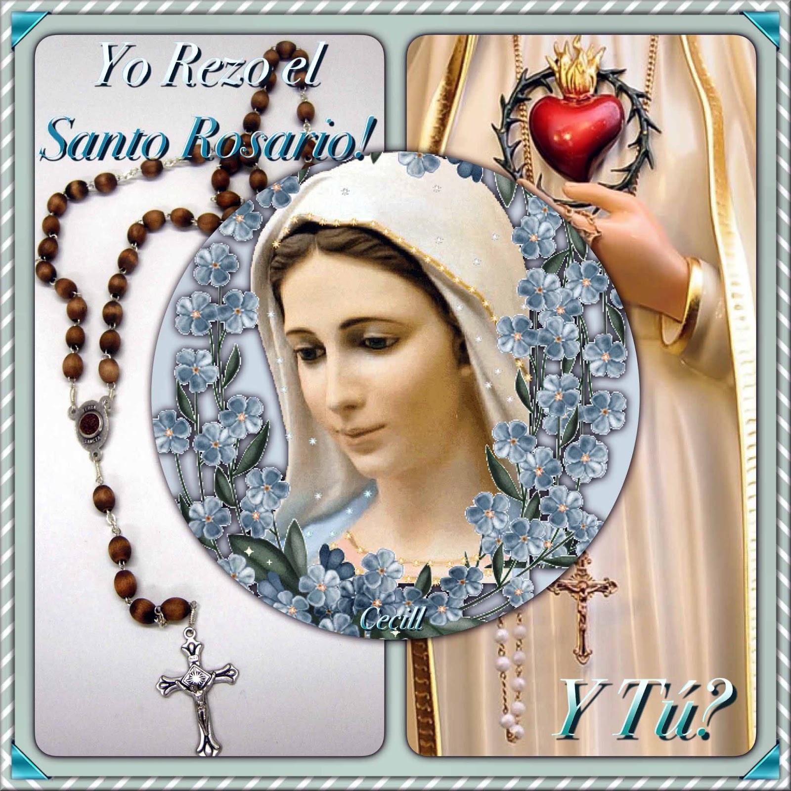 ® Virgen María, Ruega por Nosotros ®: IMÁGENES DEL SANTO ROSARIO Y SUS ...