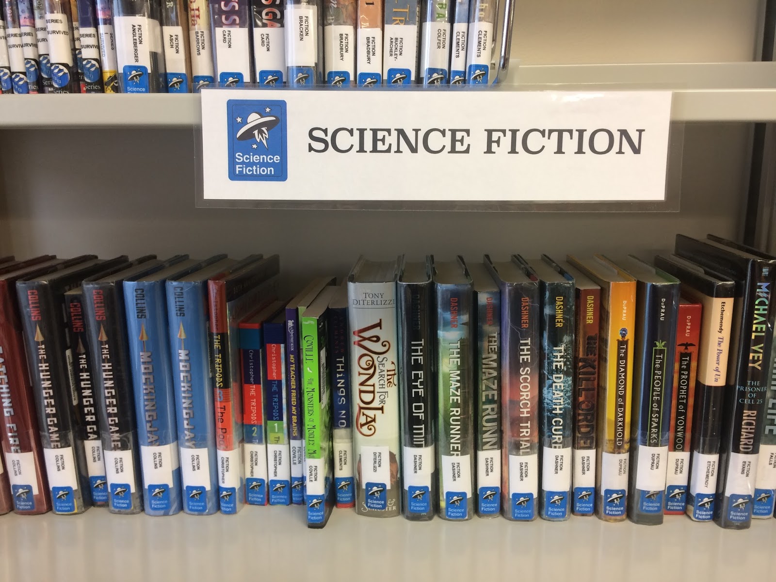 Fiction section has been GENREFIED!