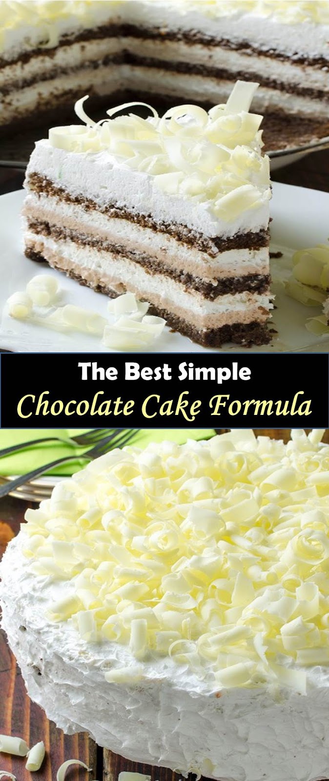 #Simple #Chocolate #Cake #Formula - American Food Recipes