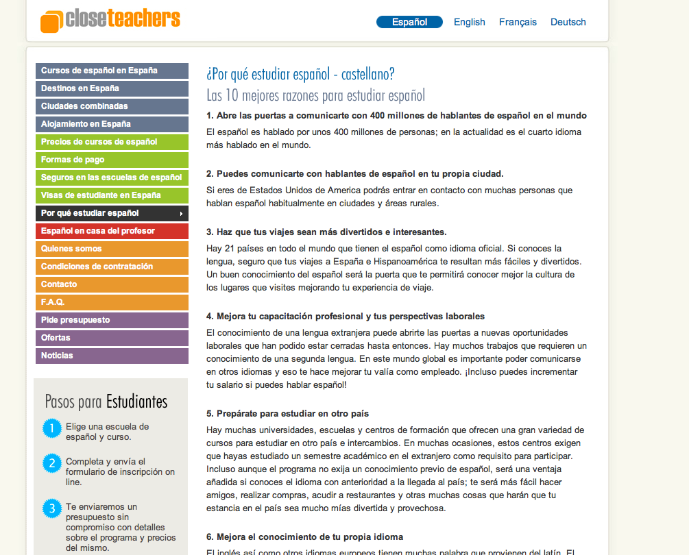 Learn Spanish!!: ¿Por qué quiero aprender español? * Why do I want to ...