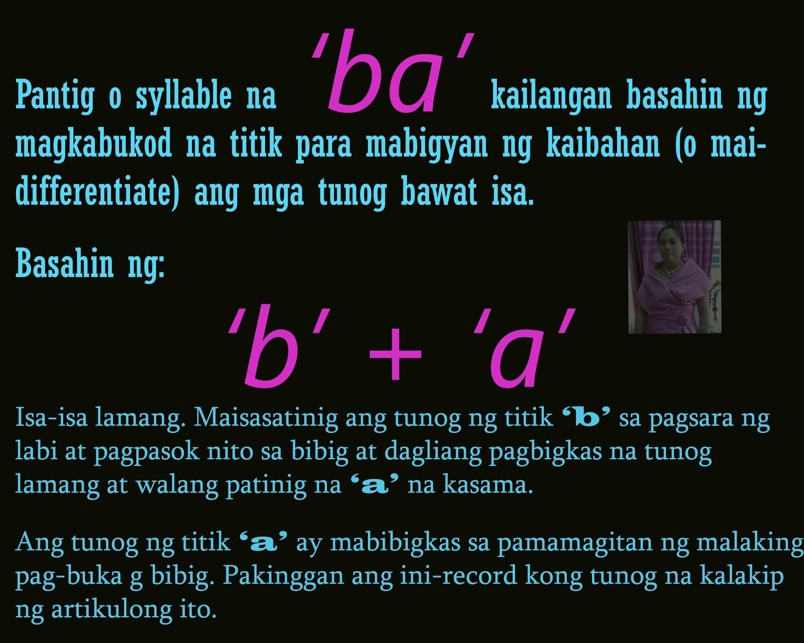 FDLS Online Magazine: Pagtuturo ng Bokabularyo sa Baby