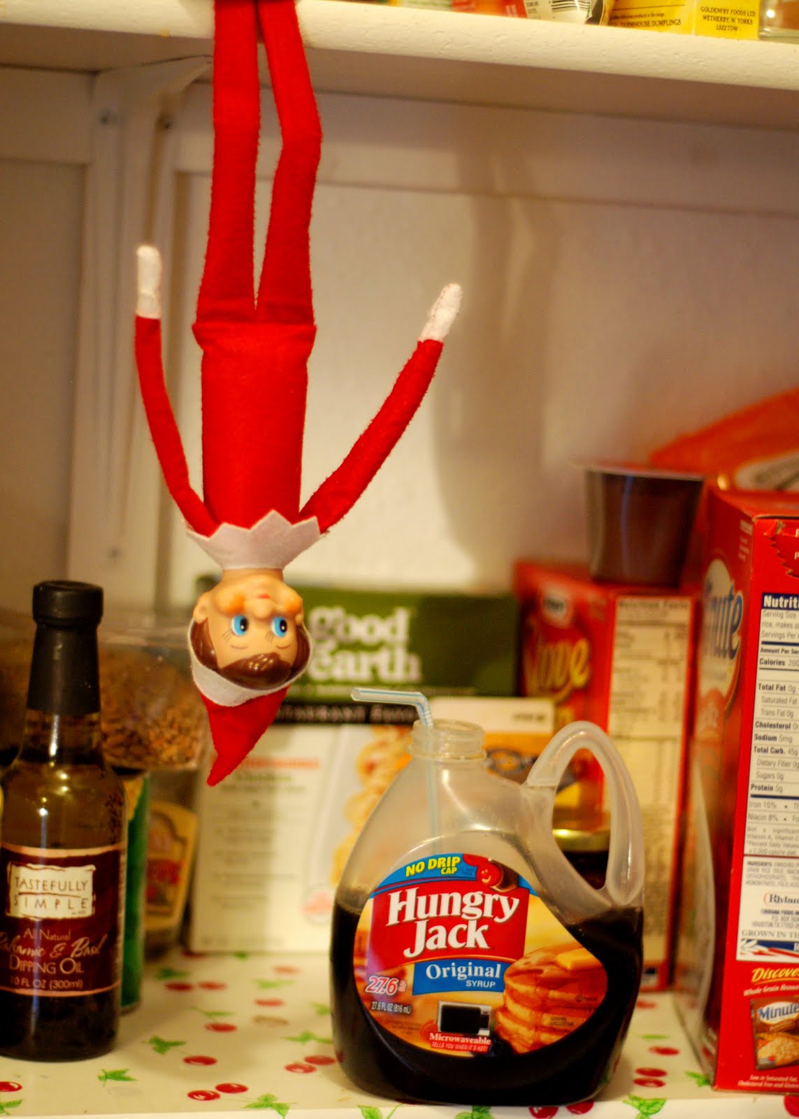 Cherishing the Inbetweens: Elf on a shelf: Day 6