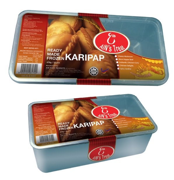 JUEZAIRISHOPPE 0162370791: Pau frozen Dan karipap frozen Muslim food