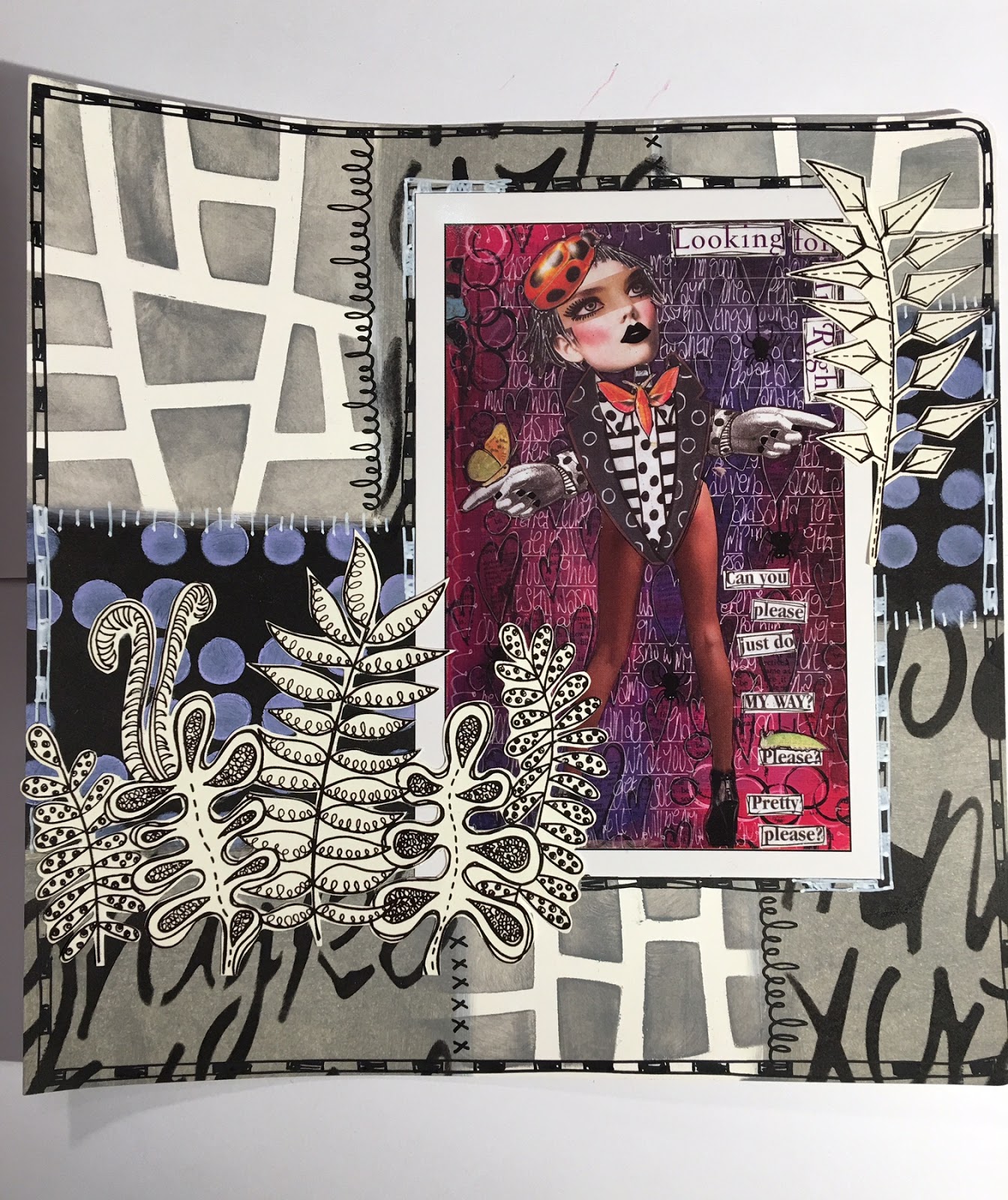 Dylan's Blog: New Dylusions Postcards & Canvas Samples - January 2017