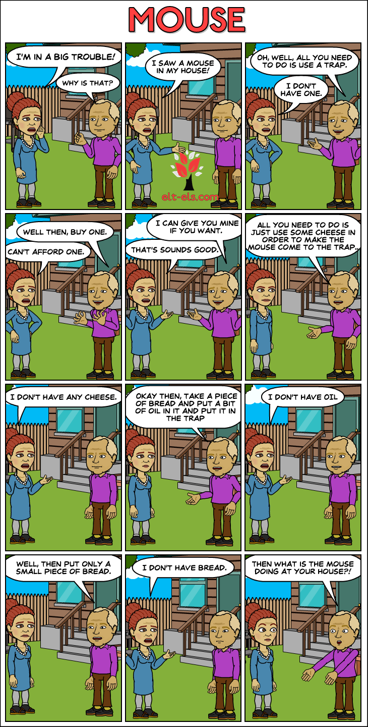 Mouse | Learn English With Comics