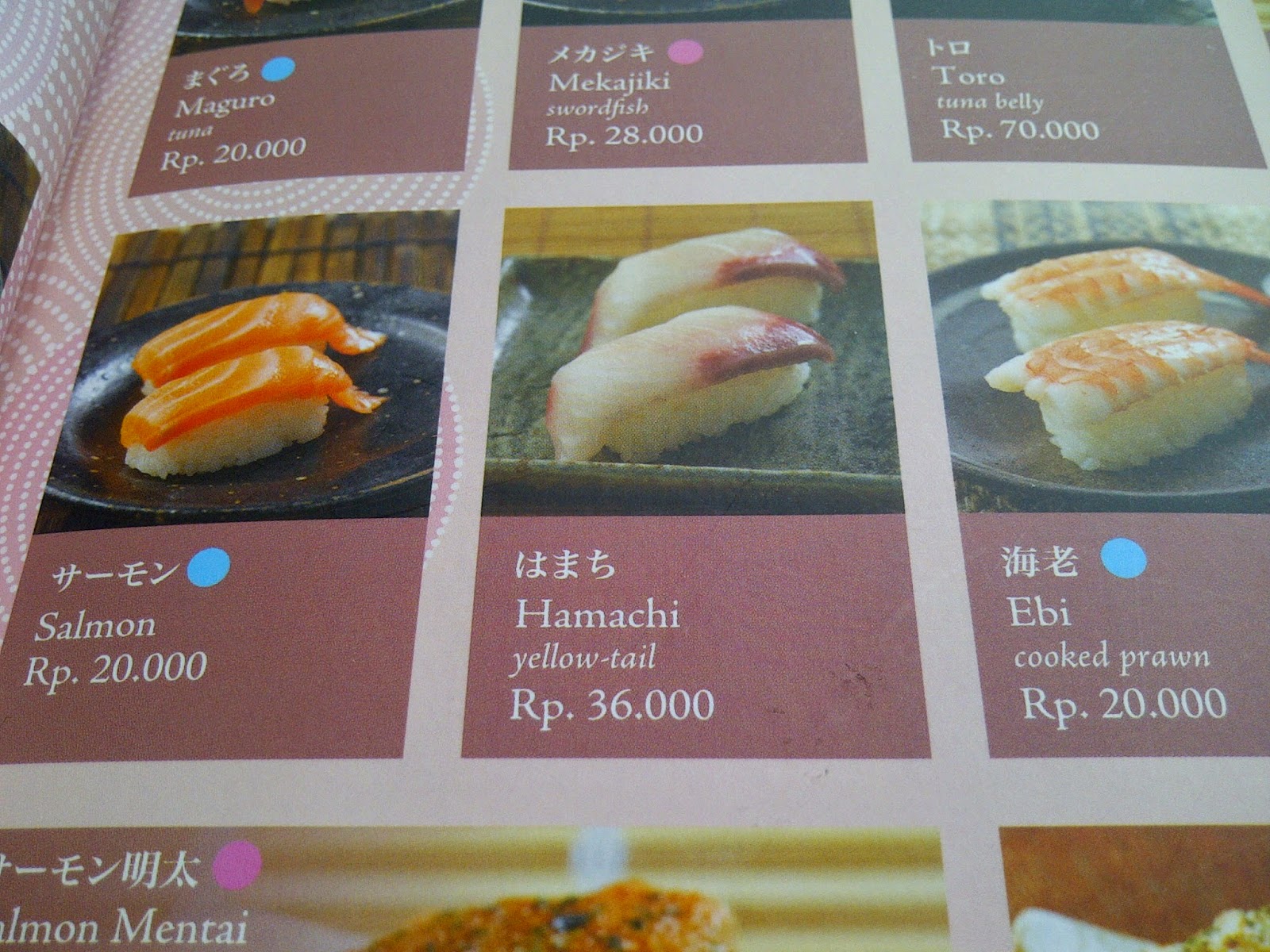 Kuliner Jogja Ala Liberty : Sushi Tei (Jogja)